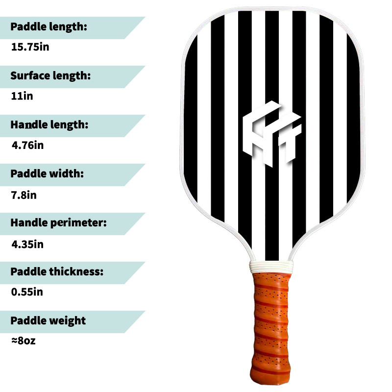 USAPA Standard Beginner Glass Fiber Pickleball Paddle with Custom ...